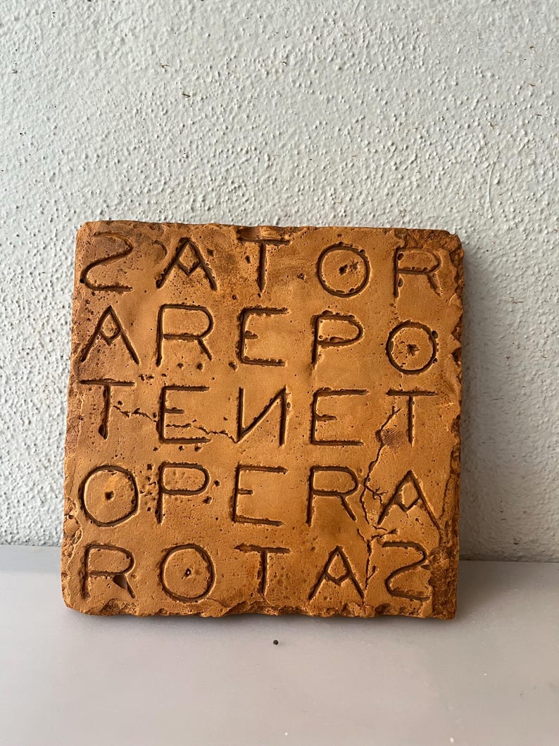 Sator Square/tenet Arepo - Etsy