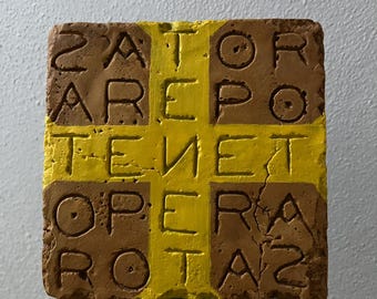Magic Square Talisman Sator Arepo Tenet Opera Rotas - Etsy