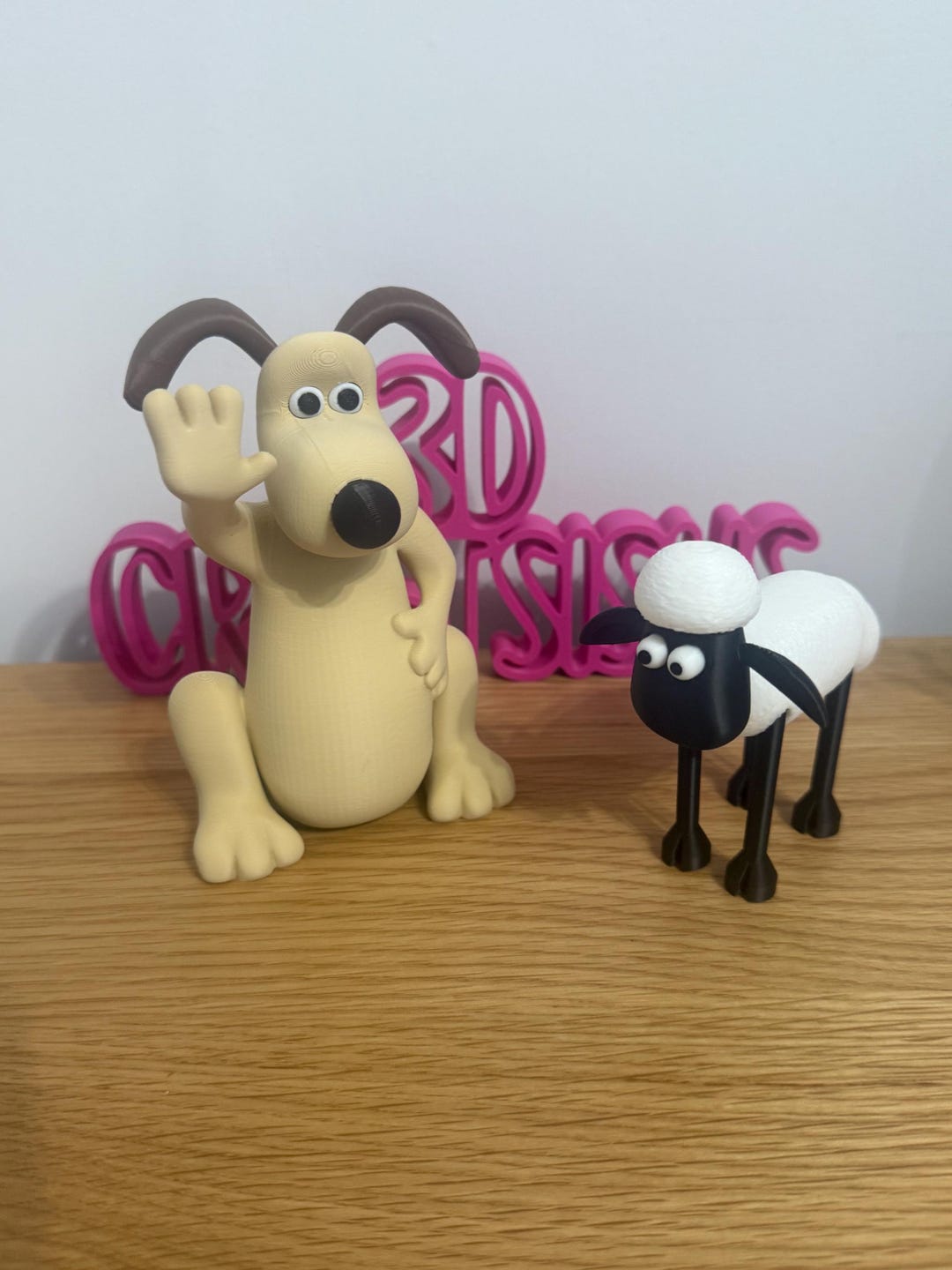 Gromit and Shaun the Sheep 3D Figure | Cosplay Model - Also Available ...