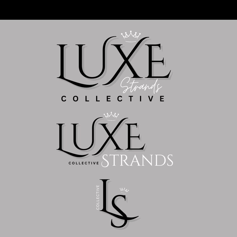 Logo Design Set, 3 Logo Template, Lash Logo, Hair Logo, DIY Beauty Logo ...