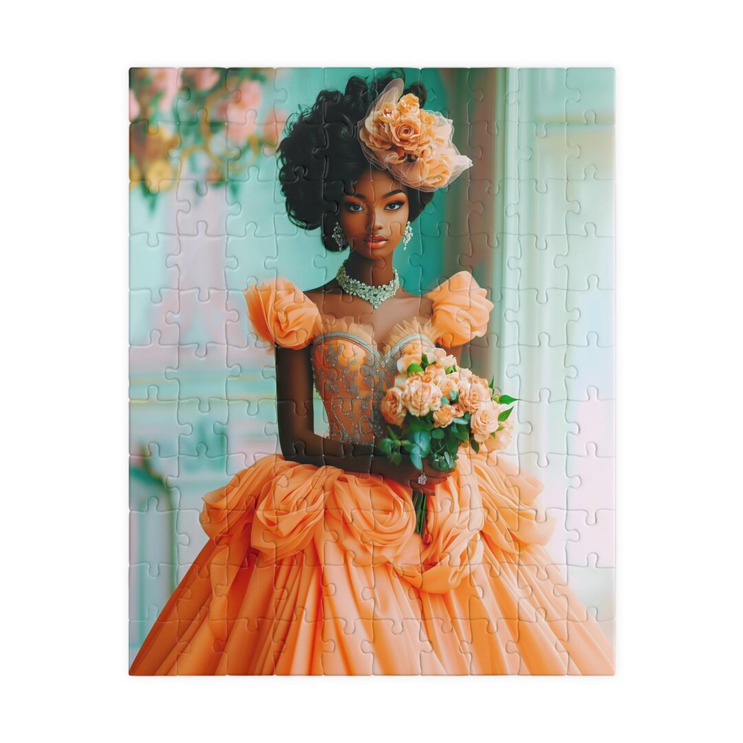Lady Lavina Jigsaw Puzzle - African American Victorian/regency Era ...