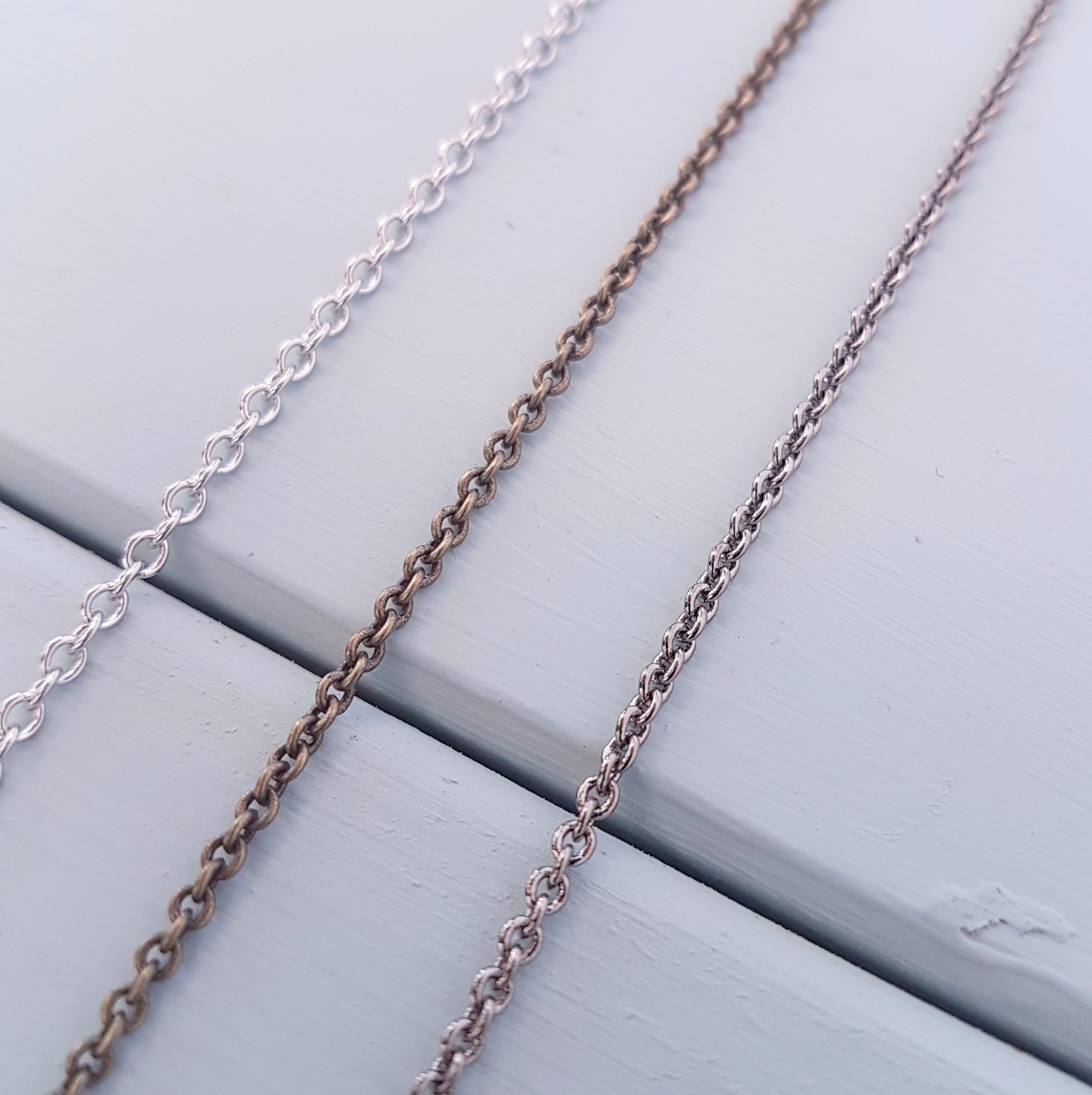 Replacement Chain Replacement Necklace Chain Only 2mm - Etsy UK