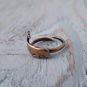 Whale Ring, Gold Whale Ring, Moby Dick, Ocean Jewelry, Whale Jewelry ...