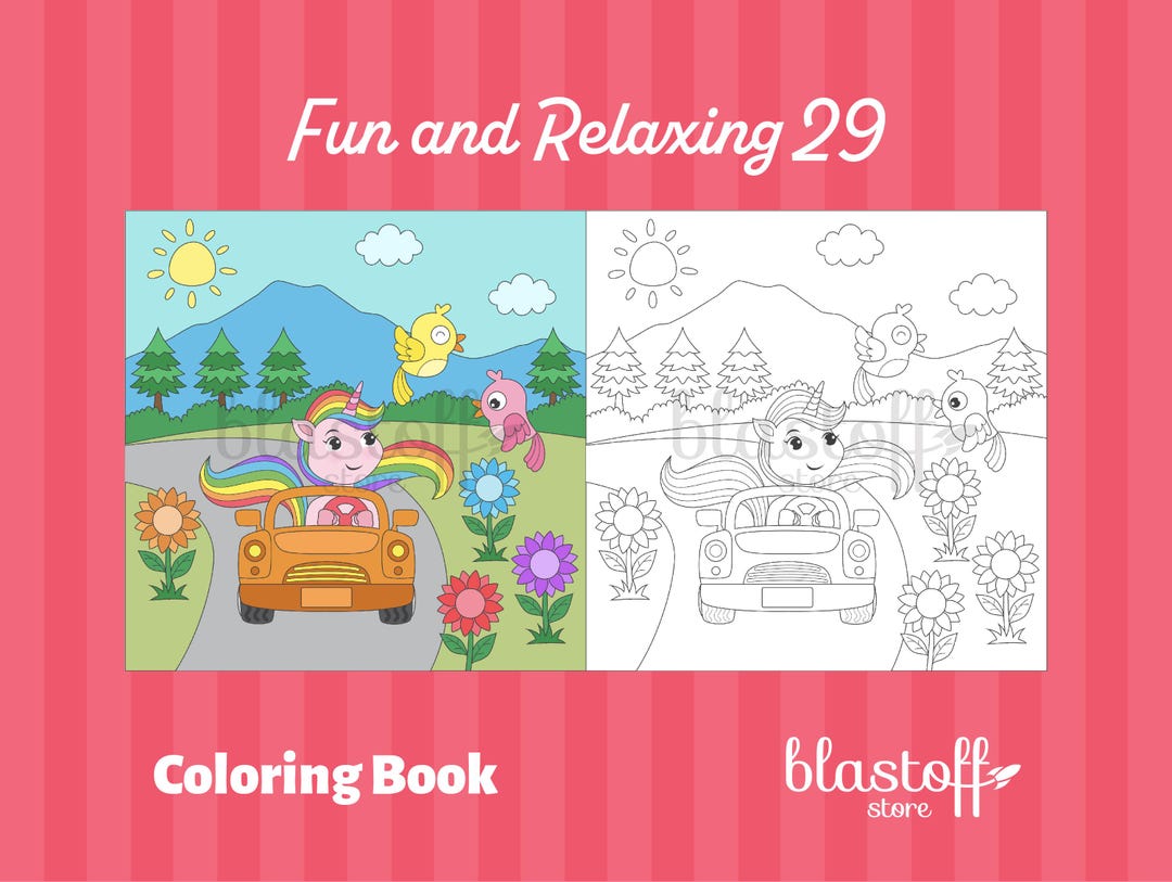 Unicorn Coloring Pages PDF – 6 Printable Fantasy Sheets for Kids ...