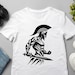 Spartan Warrior SVG – Gladiator PNG Clipart for T-shirt Design, Tattoo ...