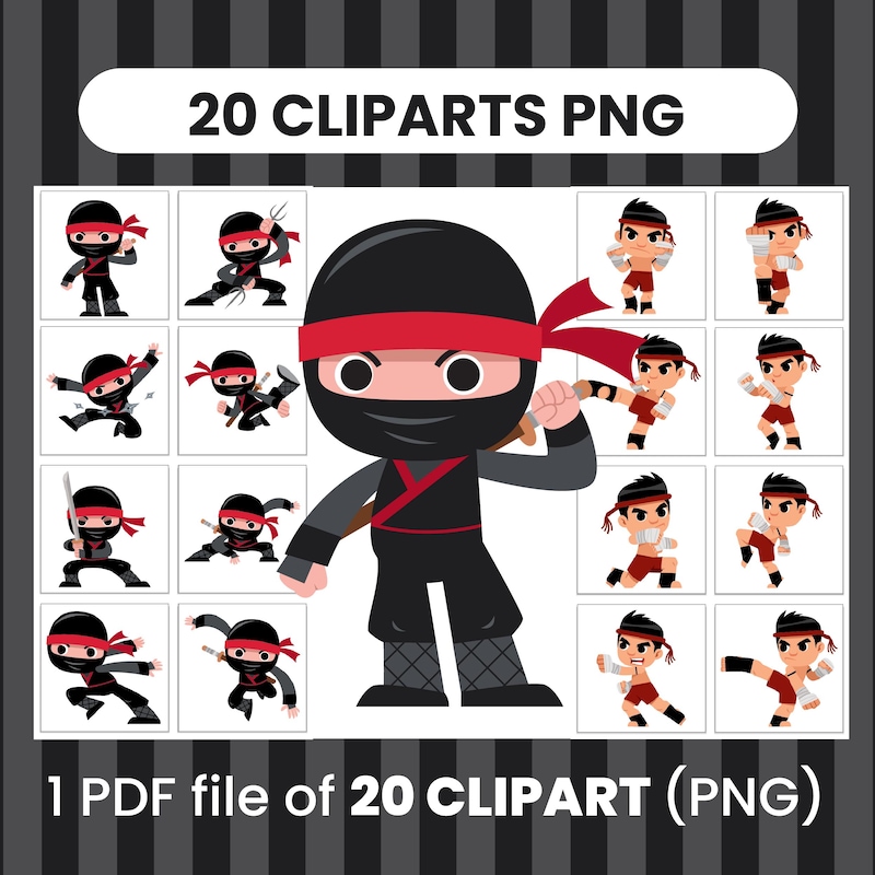 Ninja Prints - Etsy