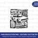 Detroit Muscle Car T-shirt Design – Retro Classic Car Graphic With ...