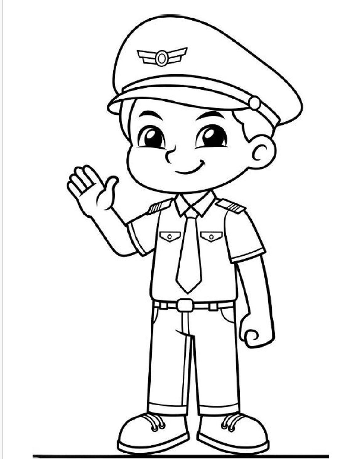 Little Pilots Coloring Book – Fun Coloring Adventure With Planes ...