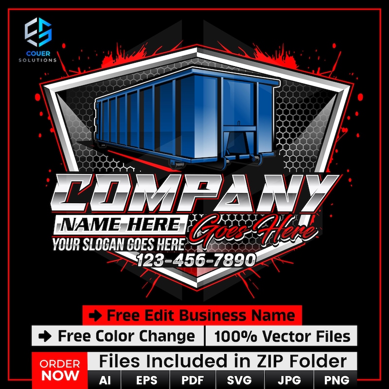 Rental Dumpster Svg - Etsy