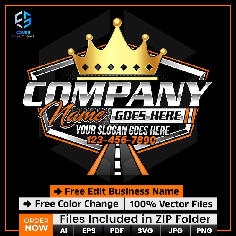 Freight Delivery Logos - Etsy UK