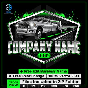 Hotshot Trucking Logo, Hot Shot Logo, Transportation Logo, Pickup Truck ...