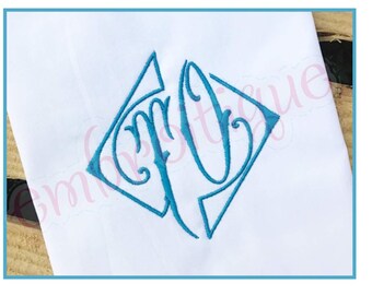 4 initial monogram | Etsy