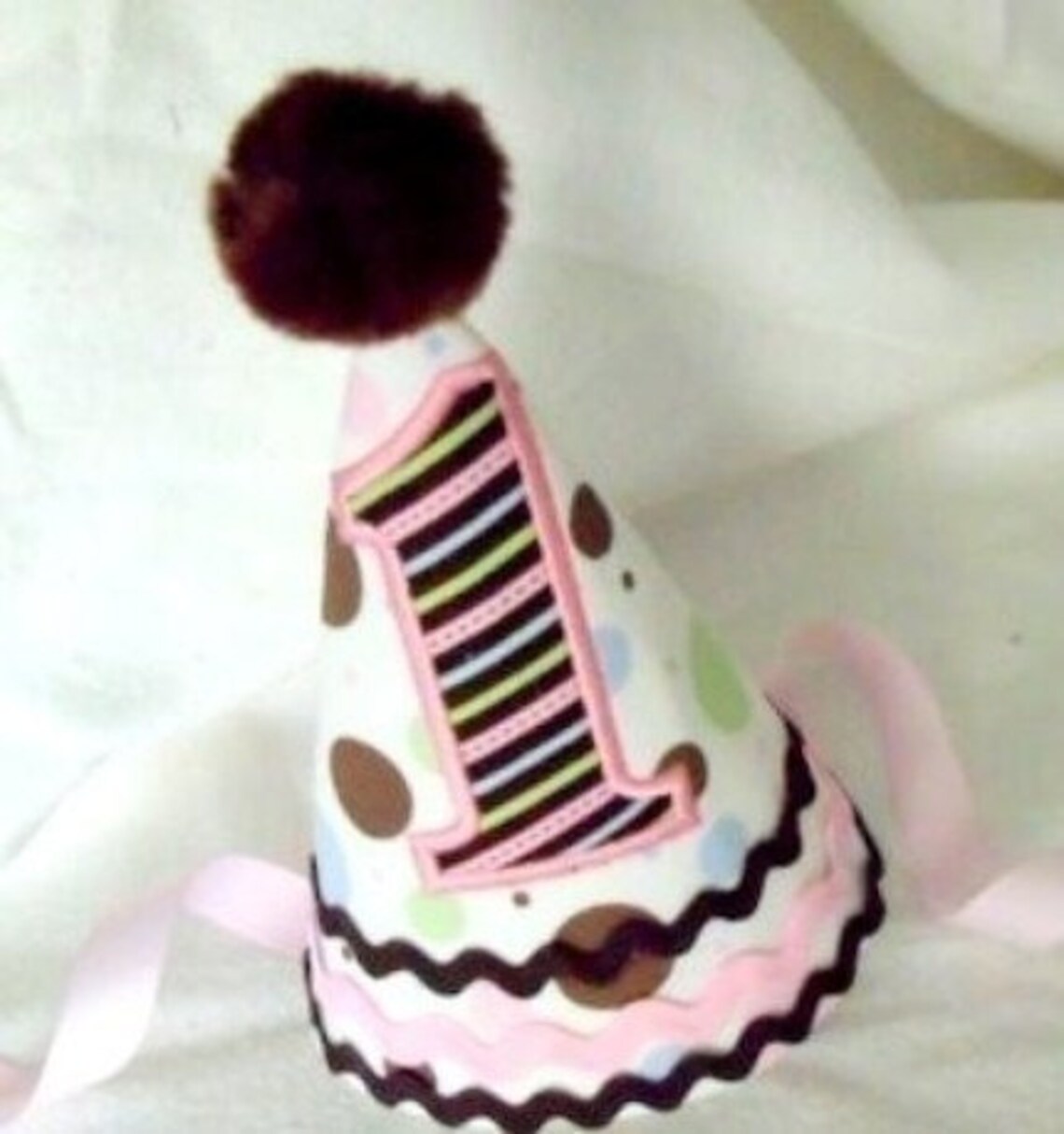 ITH Birthday Party Hat- Instant Download -digital Machine Embroidery ...