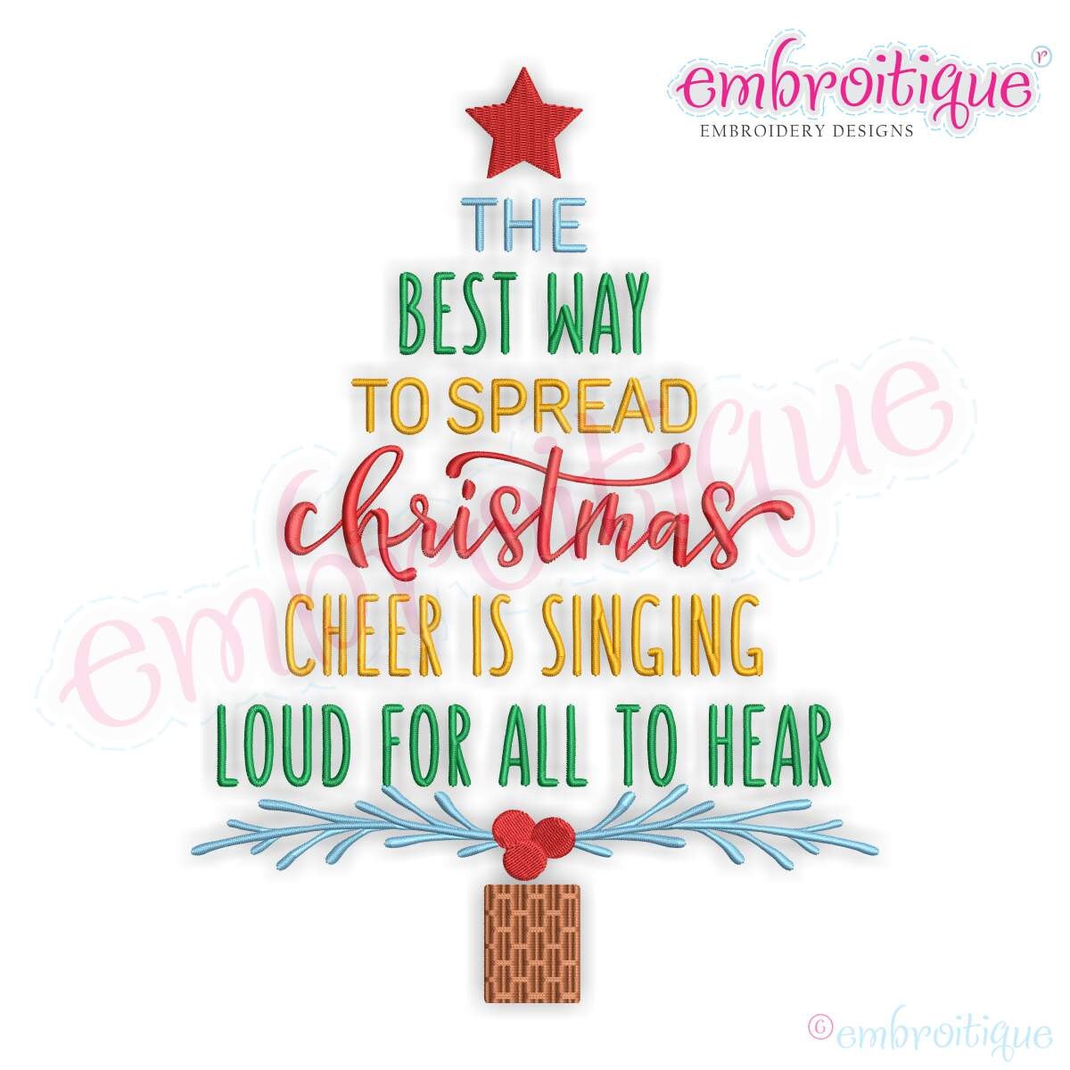 The Best Way to Spread Christmas Cheer is Singing Loud for All to Hear ...