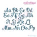 Fancy Pants Basic Monogram Font Set - Small - BX Files Included ...
