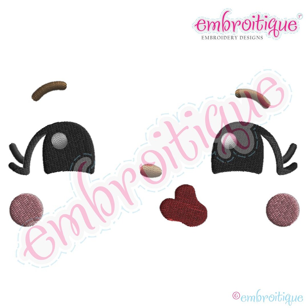 Doodley Doll Face 6 - Several Sizes Included- Instant Email Delivery ...