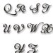 Jennifer Monogram Script Instant Download digital Machine Embroidery ...