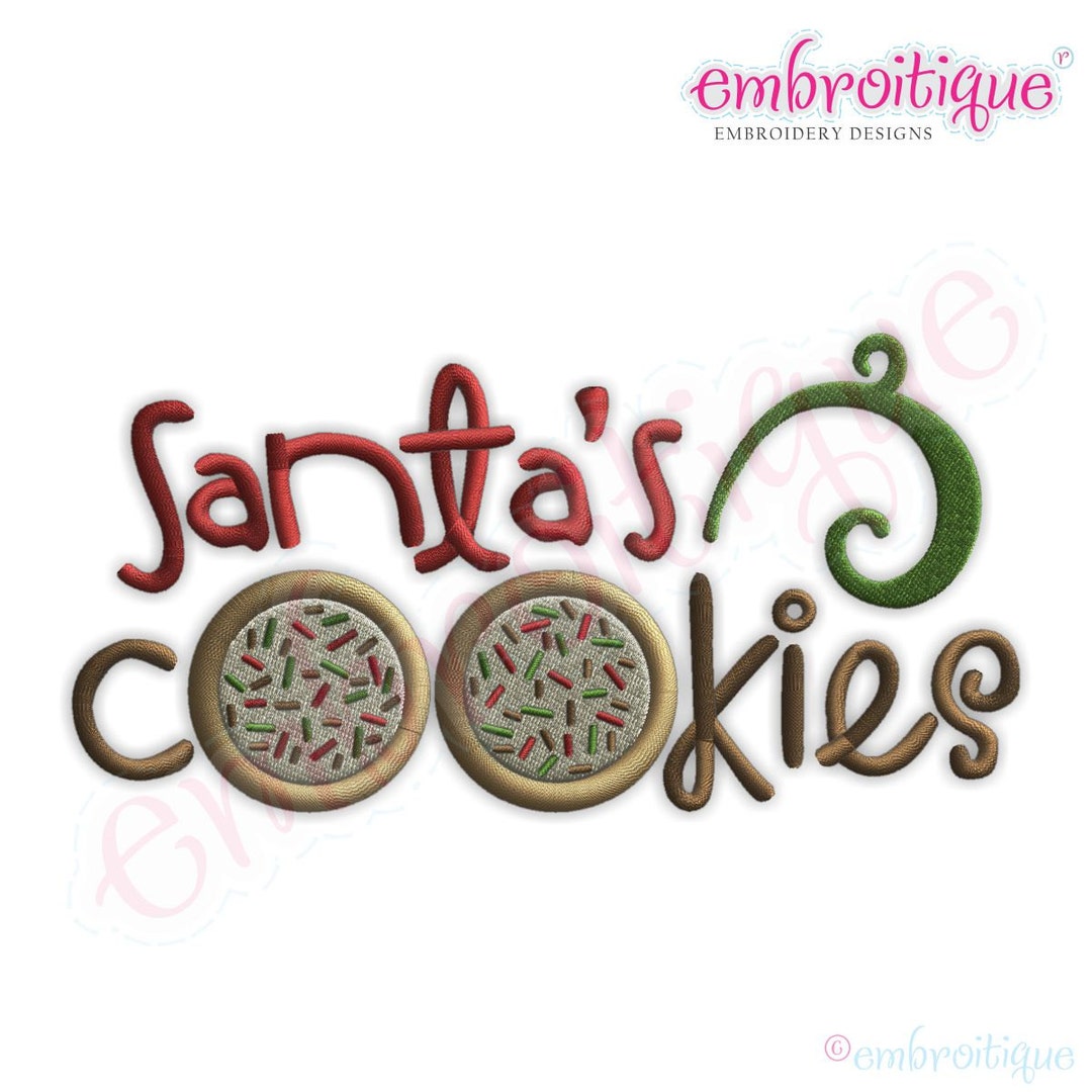 Santa's Cookies Filled Cookie - Christmas Eve - Instant Email Delivery ...