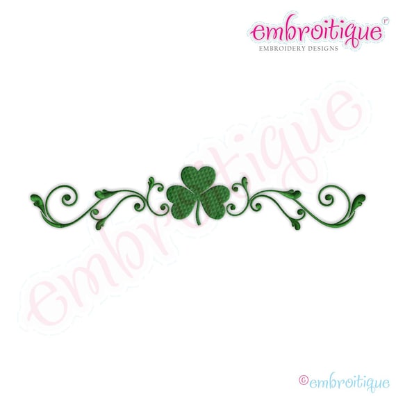 Irish Frame 1 Flourish Design Digital Machine Embroidery | Etsy