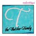 Thatcher Script Embroidery Monogram Alphabet - Small- Instant Email ...
