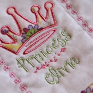 Princess Anna Monogram Font Set- Machine Embroidery Font Alphabet ...