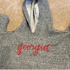 Georgia Hand Lettered Script Calligraphy Dawgs University of Georgia ...