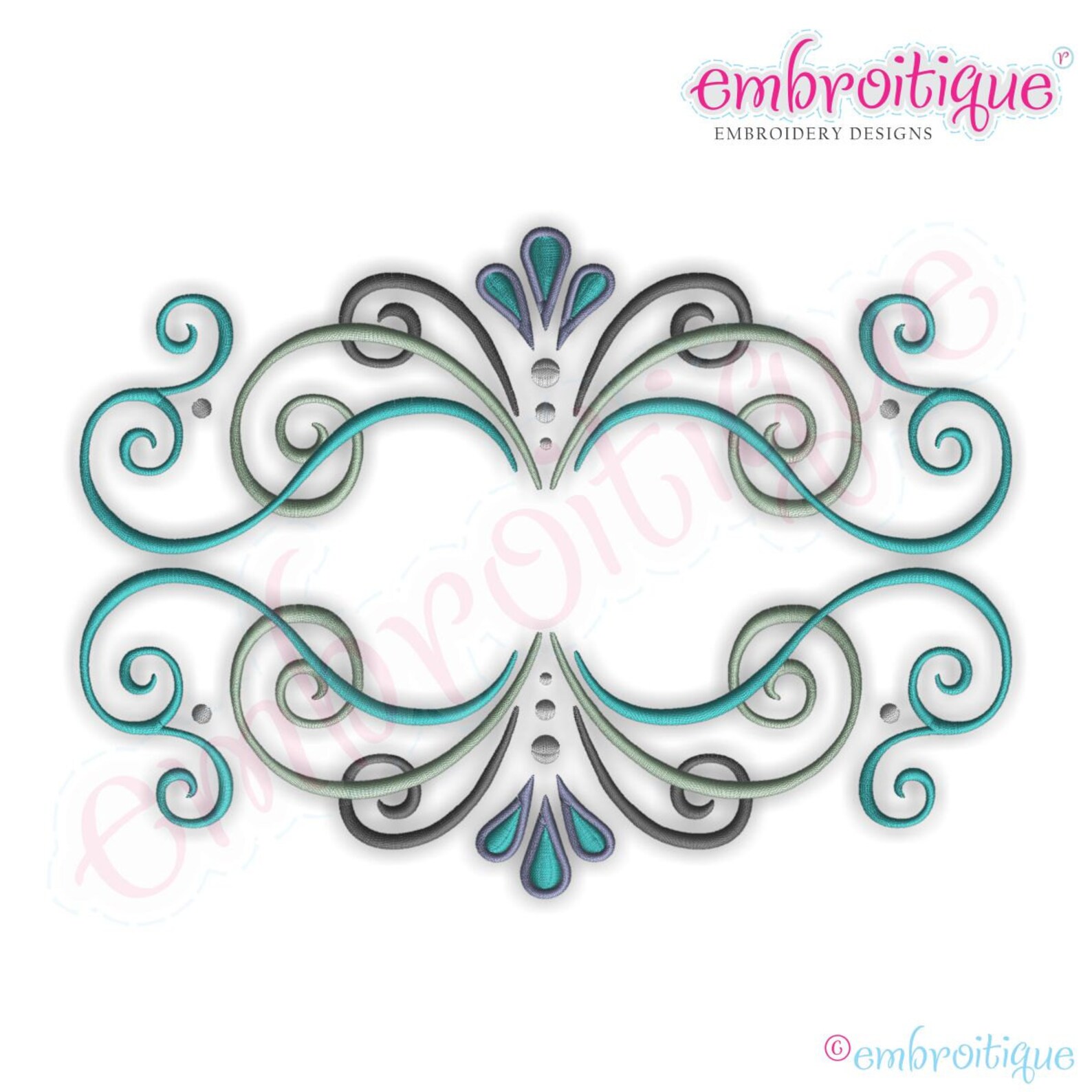 Baker Font Frame Instant Download digital Machine Embroidery | Etsy