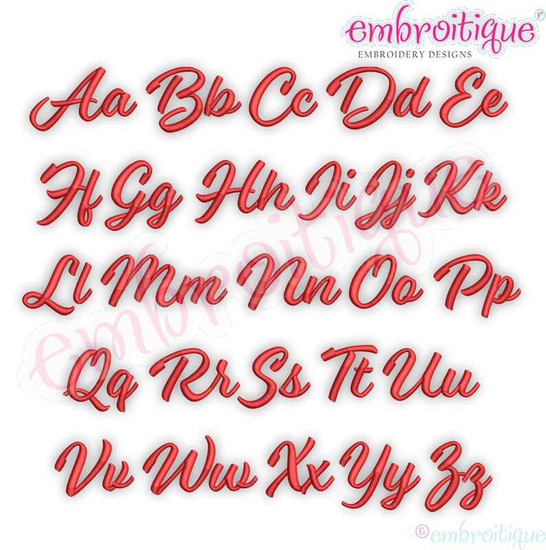 Sanders Brush Script Monogram Font BX Files Included - Etsy