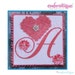 Emily Monogram Set- Machine Embroidery Font Alphabet Letters - Large ...