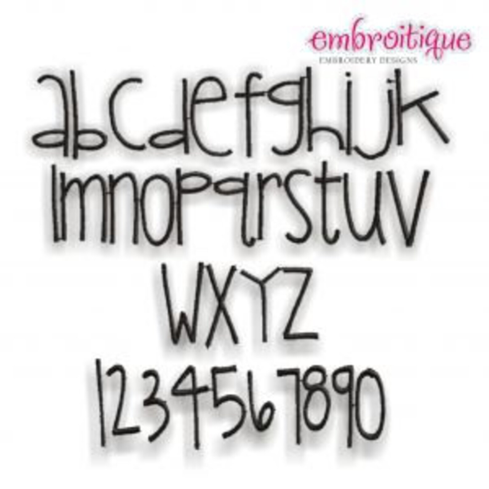 Myles Monogram Font Set Perfect for Boys and Girls BX Files - Etsy