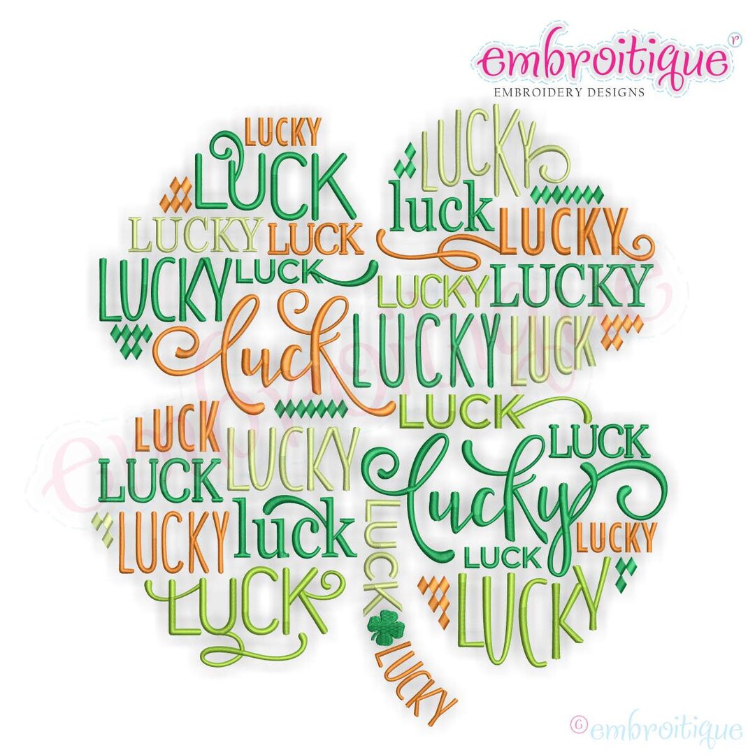 Lucky Shamrock St. Patrick's Day Word Jumble Instant Download Machine ...