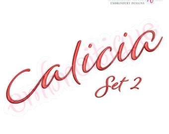Alicia Script Font - Etsy