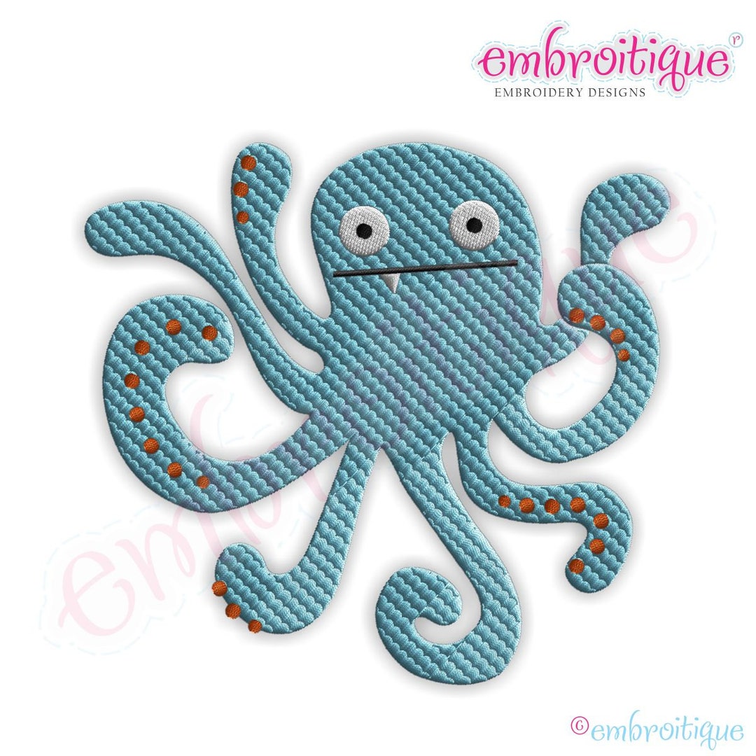 Octopus Filled- Instant Email Delivery Download Machine Embroidery ...