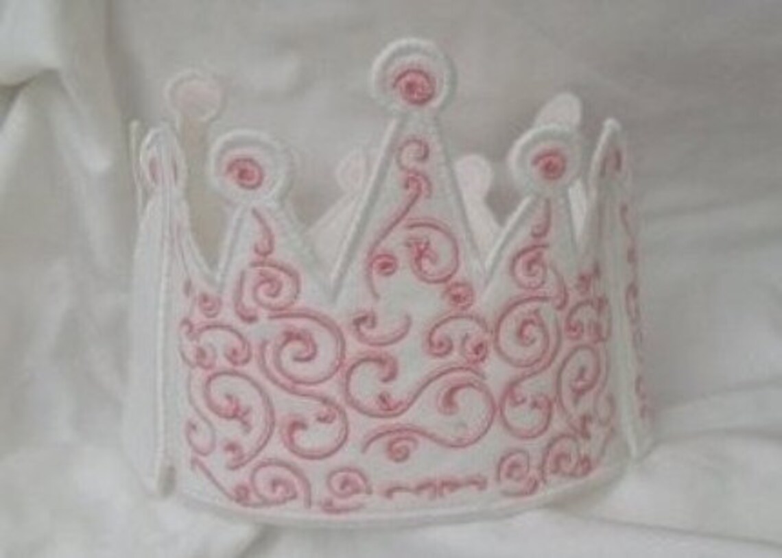 ITH Picture Perfect Princess Crown- Instant Email Delivery Download ...