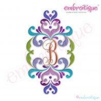 Bertram Font Frame Small Instant Download Digital Machine | Etsy