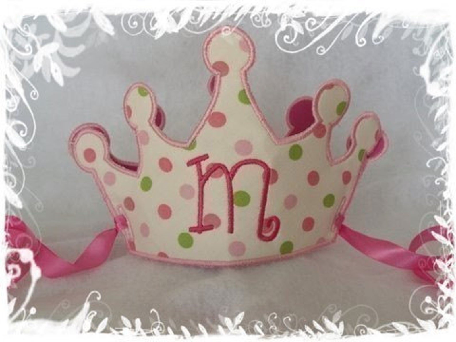 ITH Princess Crown Party Hat Instant Download-machine | Etsy