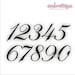 Emily Monogram Set - Small- Machine Embroidery Font Alphabet Letters ...