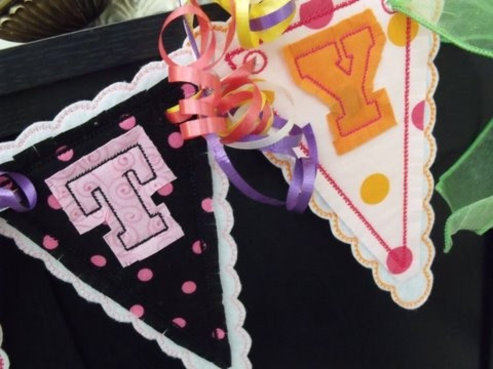 Brilliant Birthday Banner in the Hoop Design Instant | Etsy