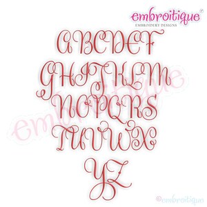 Beatrice 1 Monogram Font- Small - BX Files Included- Instant Download ...