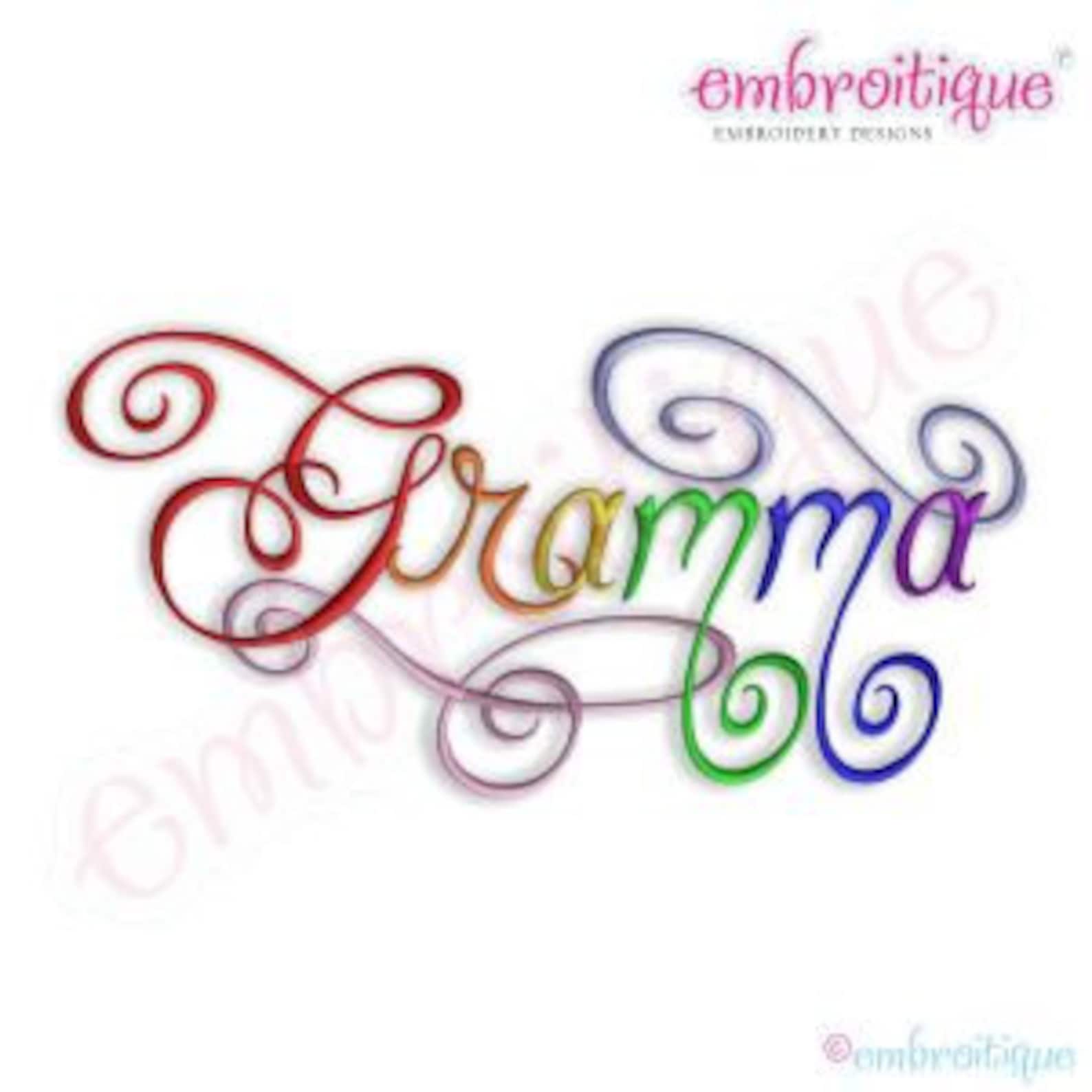 Gramma Calligraphy Script - Instant Email Delivery Download Machine ...