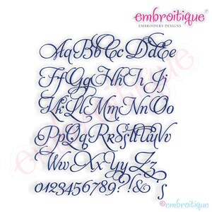 Stevenson Monogram Font Set - BX FILES INCLUDED Machine Embroidery Font ...