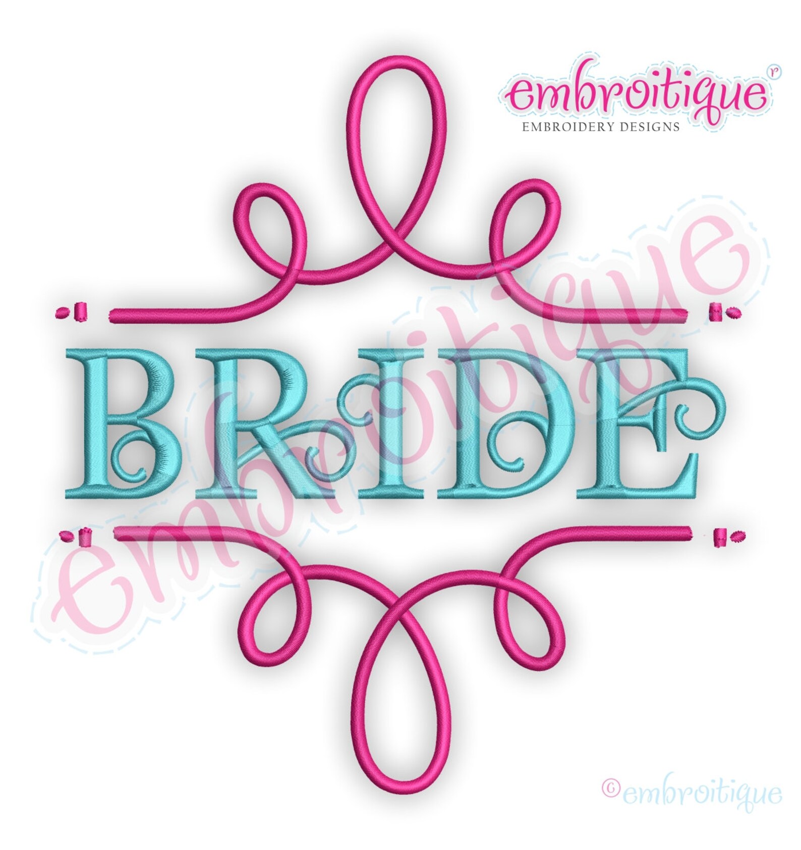 Sandi Monogram Font Curly Classic Upright SMALL BX Files - Etsy