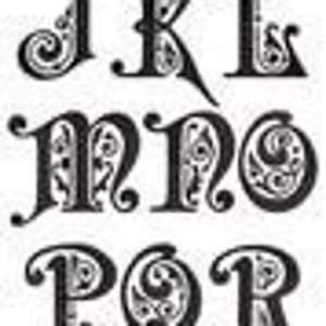 Royal Monogram Font Set- Machine Embroidery Font Alphabet Letters ...