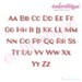 Becca Set 2 - Exclusive Engraved Monogram Alphabet Font - Instant ...