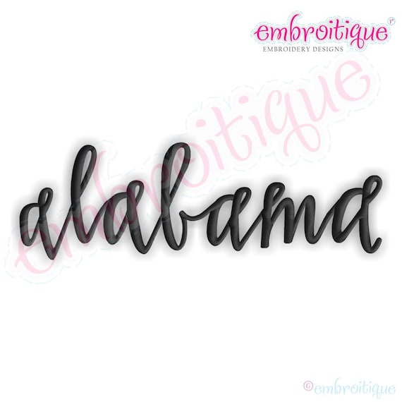 Alabama Script A