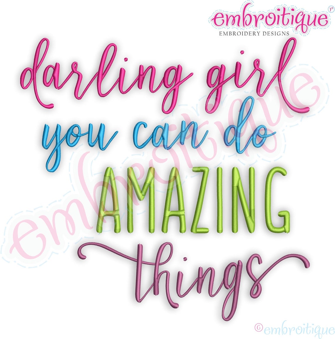 Darling Girl You Can Do Amazing Things instant Download - Etsy