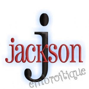 Jackson Monogram Alphabet Font - Great for Boys, and Girls Too-instant ...