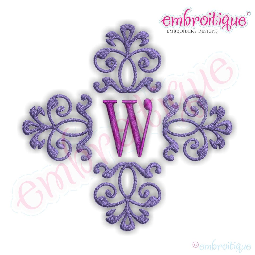 Walker Font Frame Instant Email Delivery Download Machine Embroidery ...