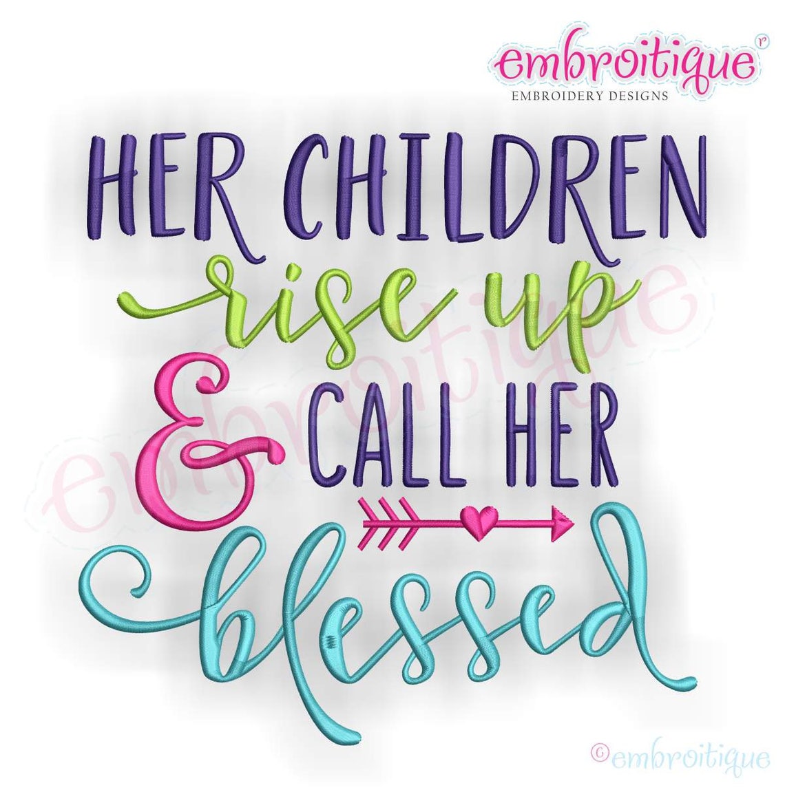 Her Children Rise up and Call Her Blessed instant Download | Etsy