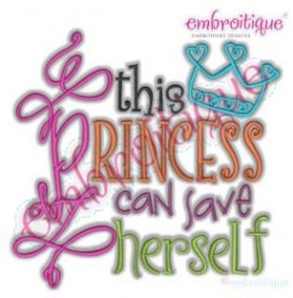 Girly Girl Gamer This Princess Can Save Herself Instant | Etsy